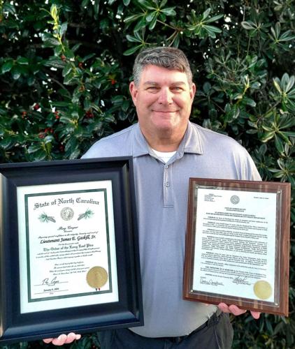 James Gaskill Sr. receives The Order of the Long Leaf Pine upon ...