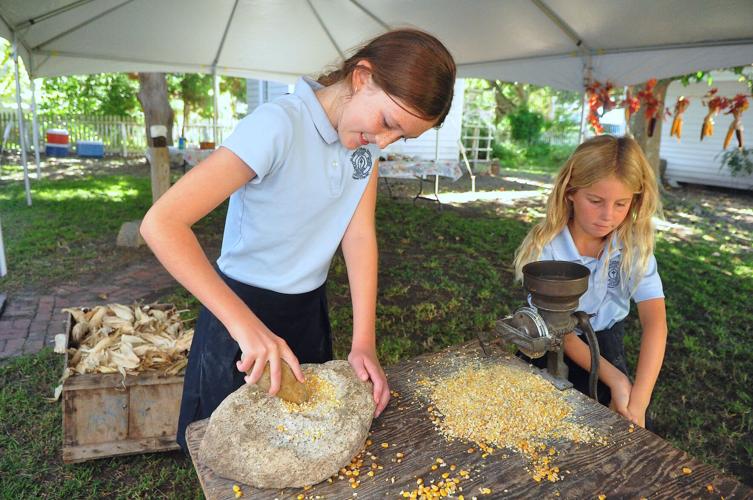 Students get living history lesson during BHA Harvest Time | News | carolinacoastonline.com