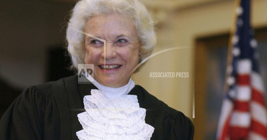 Retired Justice Sandra Day O'Connor, the first woman on the Supreme ...