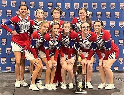 West junior varsity cheerleading squad earns runner-up finish at state ...