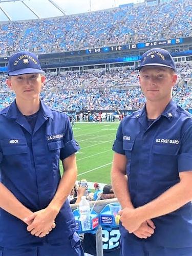 Former Croatan soccer standout sits in ‘row of honor’ at Panthers’ game ...