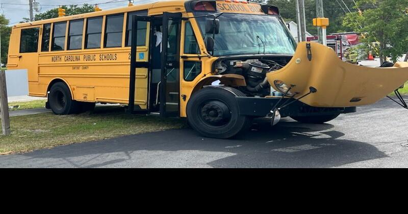 Carteret County Public Schools bus involved in accident on N.C. Highway ...