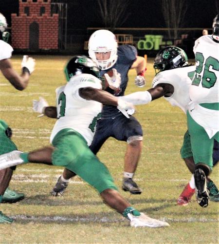 Patriots falter in first round of football 3A state playoffs, lose 28 ...