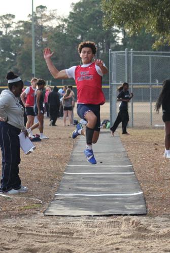 Croatan girls, West boys split winter league track and field meet ...