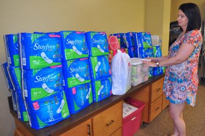 Nonprofit group helps provide feminine products to girls, young women ...