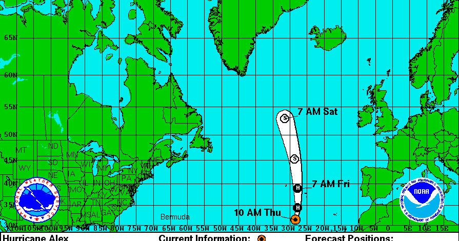 First Atlantic hurricane forms months before hurricane season | News ...