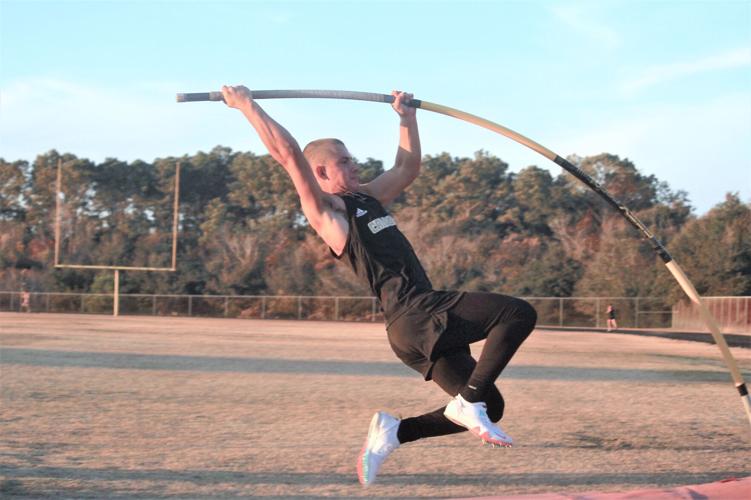 Croatan sweeps another winter track and field meet, girls and boys each ...