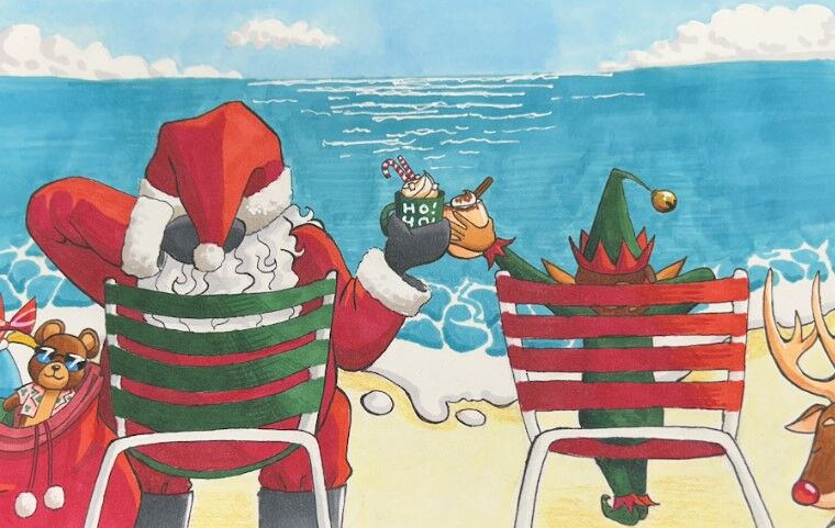 Top student art picked during holiday greeting card competition | News ...