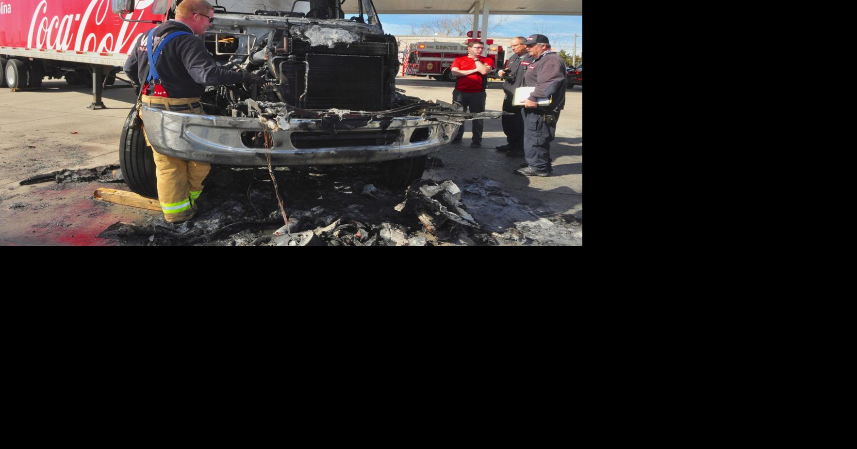 Coca-Cola truck catches fire, no injuries reported | News ...