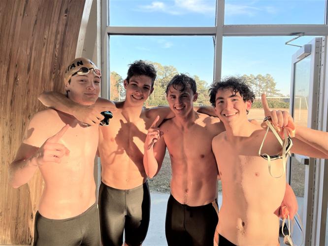 Croatan boys swim away with five-team meet; girls take second place ...