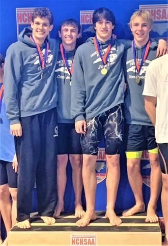 Cougar boys win 200 freestyle relay state crown; Bowen gets two second ...
