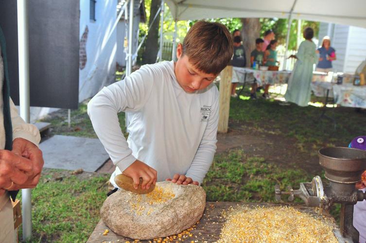 Students get living history lesson during BHA Harvest Time | News | carolinacoastonline.com