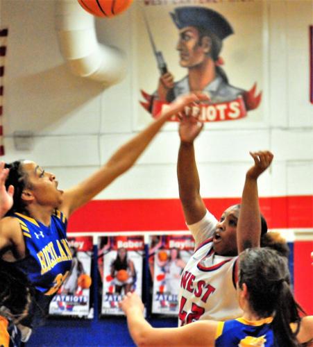 Patriot girls survive latest OT battle, top Richlands 48-43, advance to ...