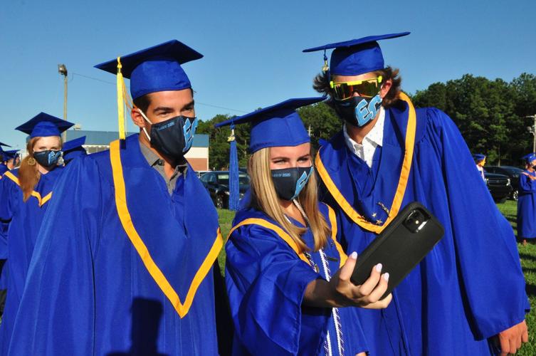 Persevering ECHS graduates receive diplomas during socially distanced ...