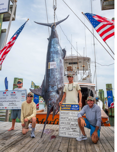 Marlin Fever's 919.9-pound giant shatters Big Rock record | Carolina ...