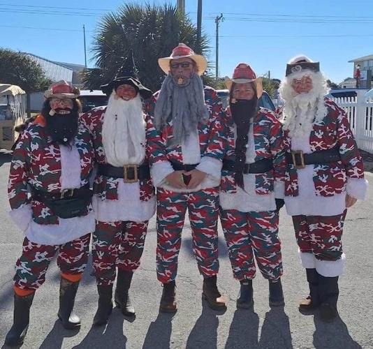 Santas swarm Emerald Isle bars to raise $17,000 for Make-A-Wish | News ...