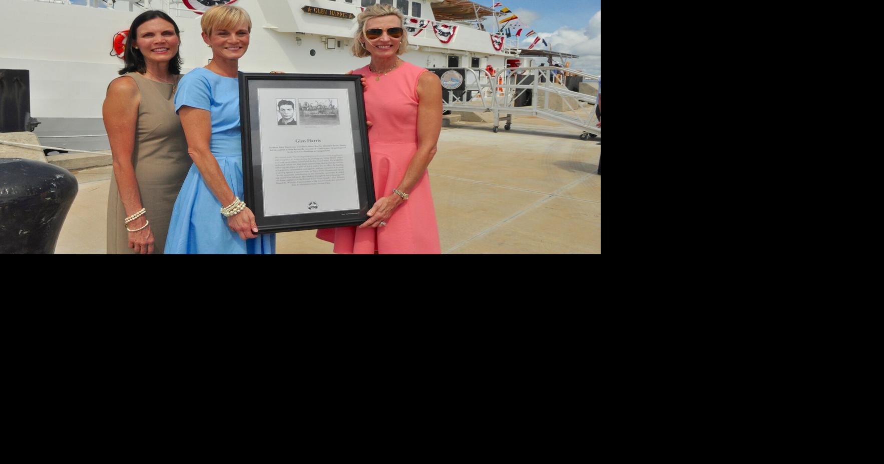 GALLERY: US Coast Guard honors Stacy-born Glen Harris with cutter ...