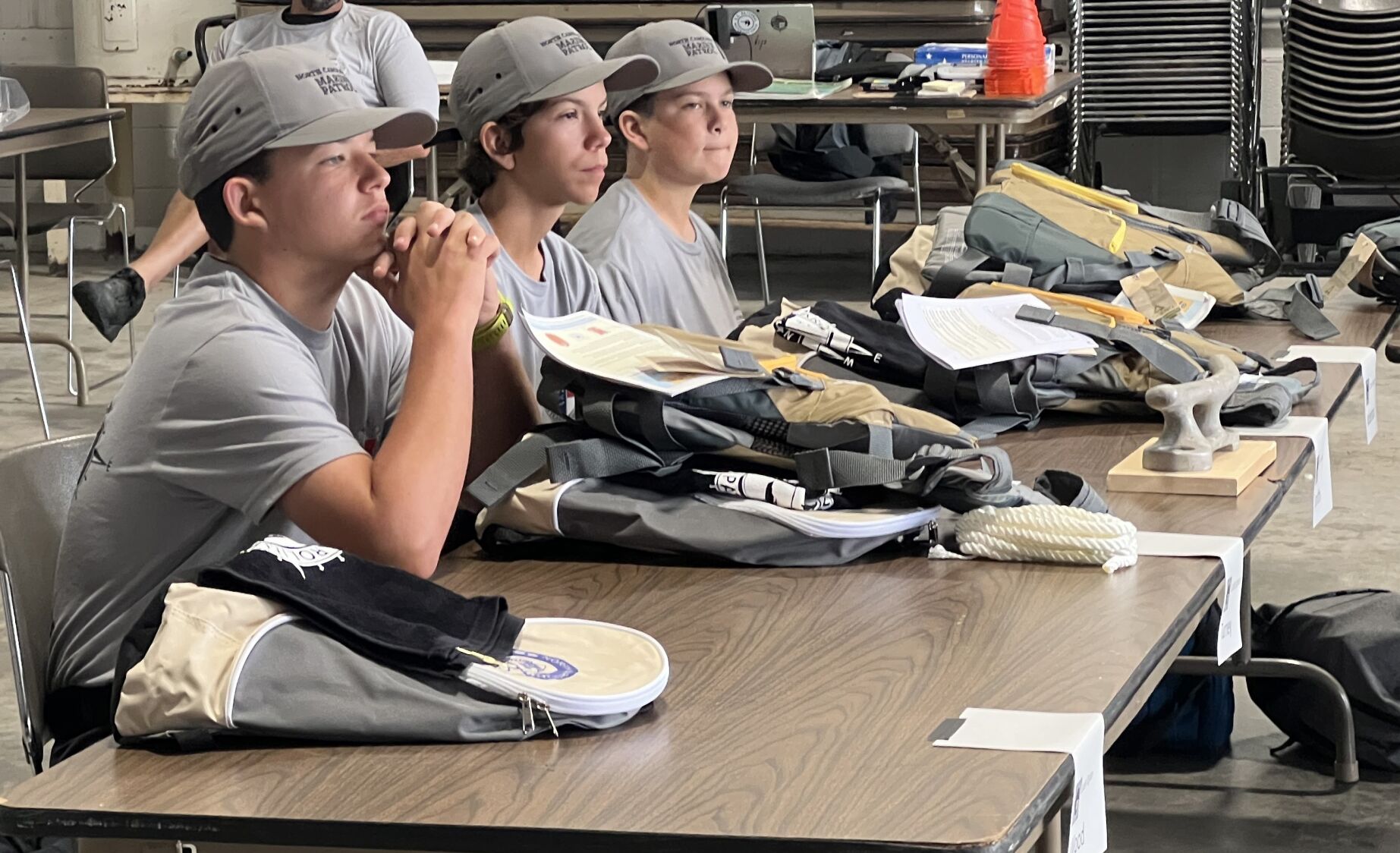 Middle school kids learn what it is like to work as a N.C. Marine ...