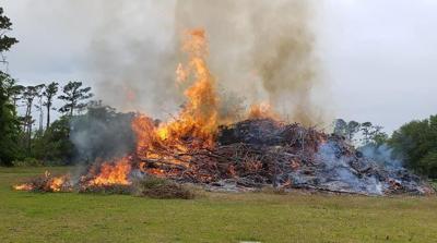 Fire department burns debris in Cedar Point park | News ...