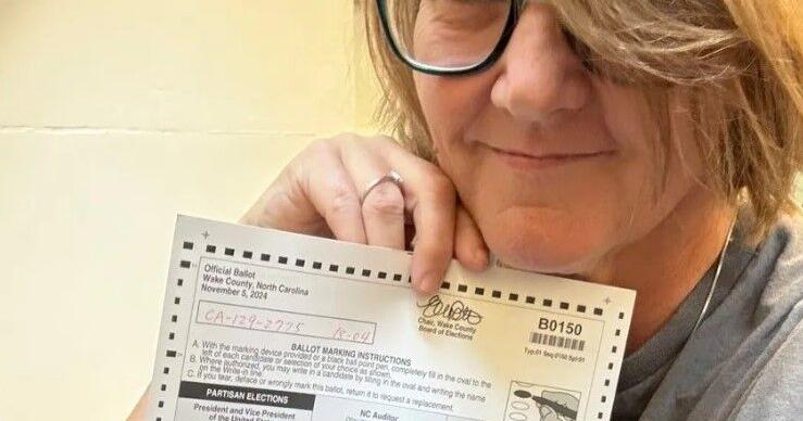 Ballot selfies illegal in NC. Unless you’re Susan Hogarth | Regional ...