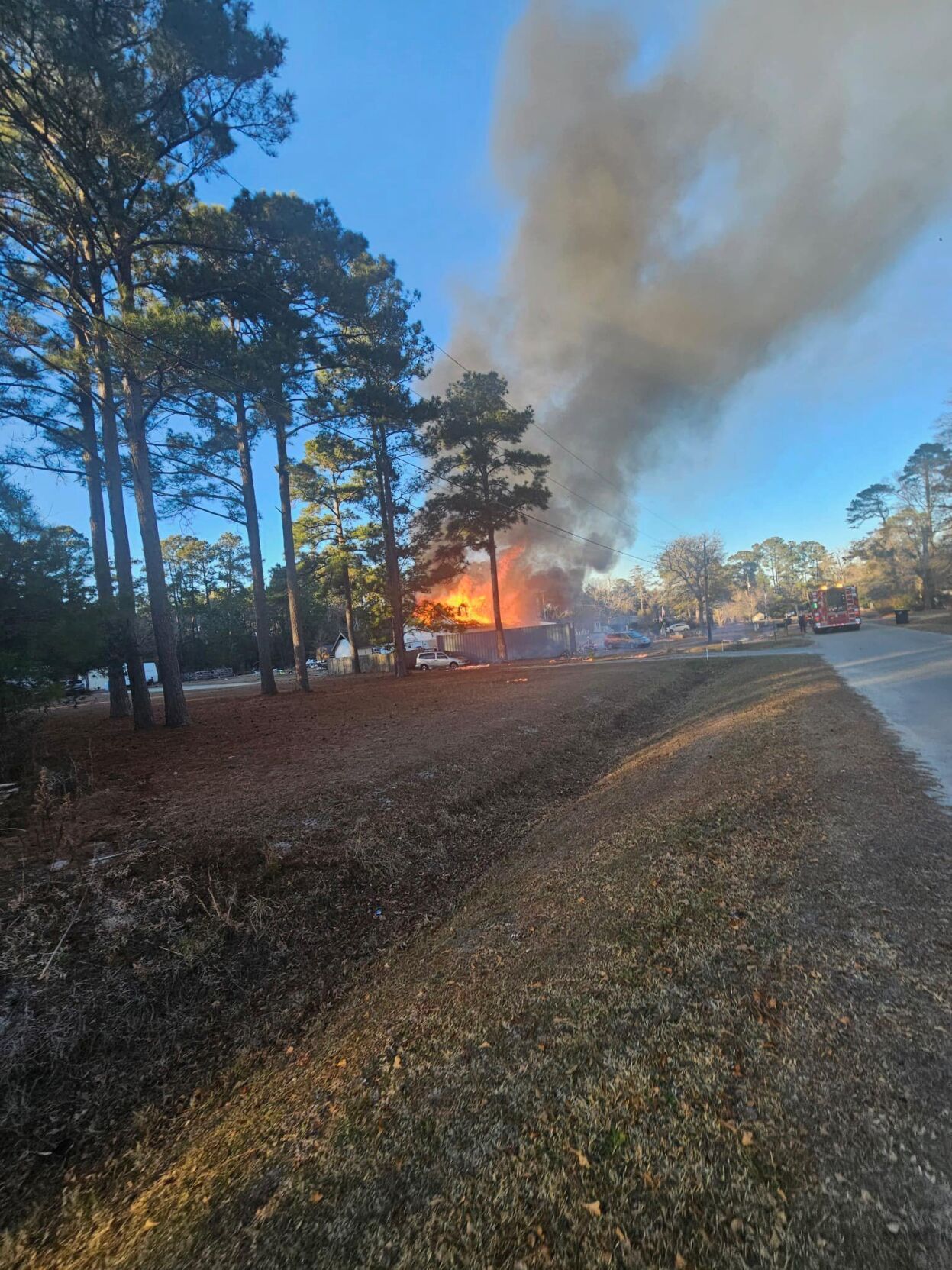 Newport Fire Department responds to blaze on Gray Squirrel Lane | News ...