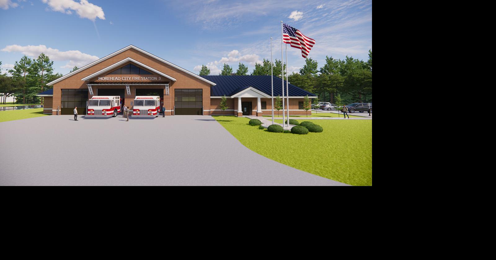 Morehead breaks ground on new Fire-EMS Station 3 | News | carolinacoastonline.com