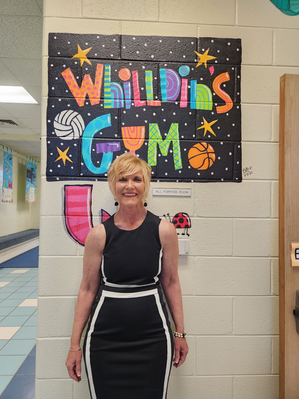 Bogue Sound Elementary School gym dedicated to retired PE teacher ...