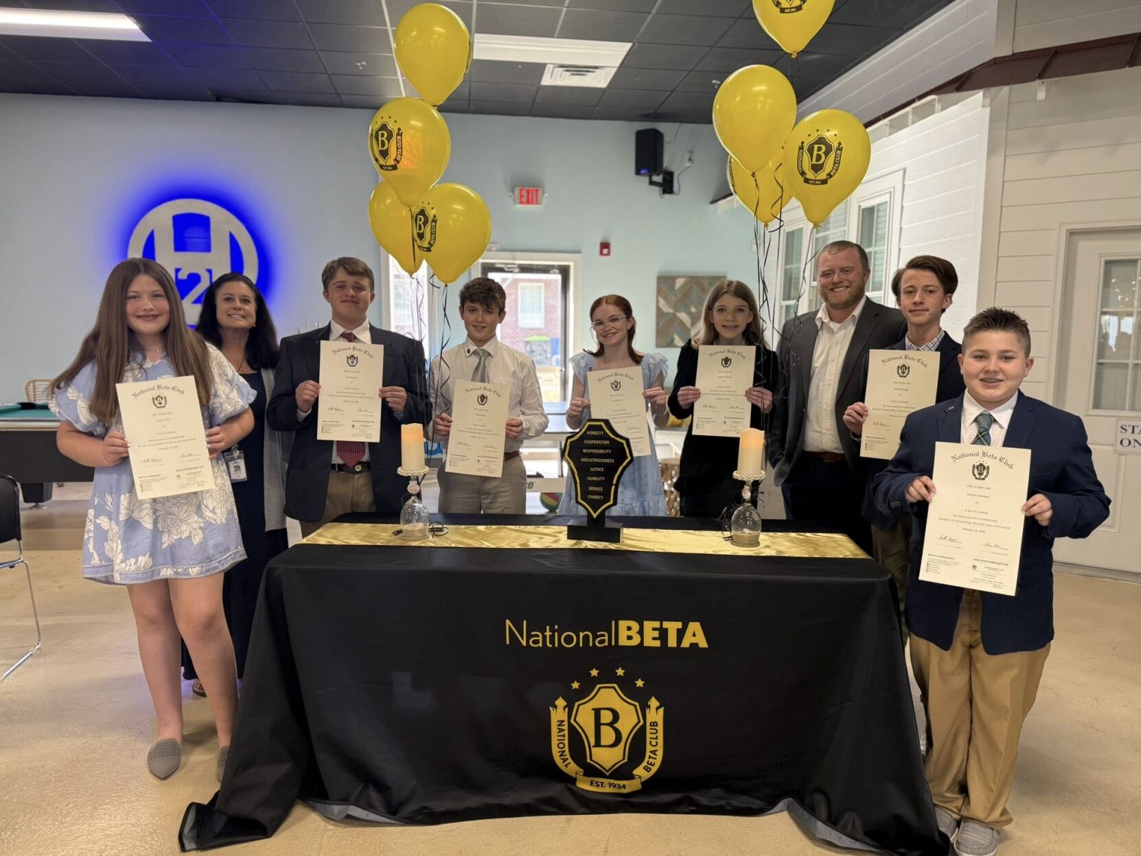 A Sea of Learning holds National Beta Club induction ceremony | News ...