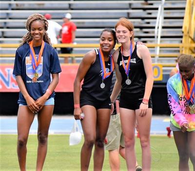 Johnson takes gold in long jump, bronze in triple jump for East at 1A ...