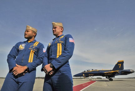 Blue Angels prepare for 2018 air show | News | carolinacoastonline.com