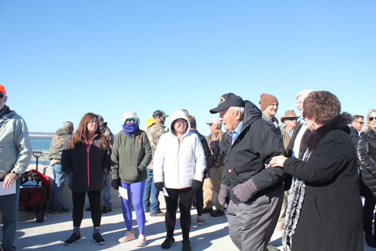 Hundreds celebrate opening of bridge to Harkers Island | News ...