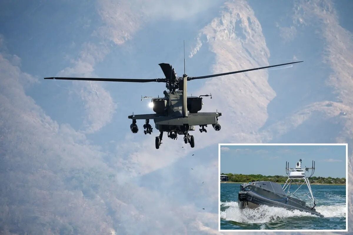 Drone boat rescued two US aviators after their Army helicopter went ...
