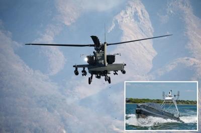 Drone boat rescued two US aviators after their Army helicopter went ...