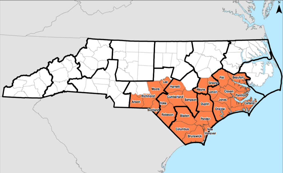 Forest service issues burn ban for 26 eastern NC counties due to ...