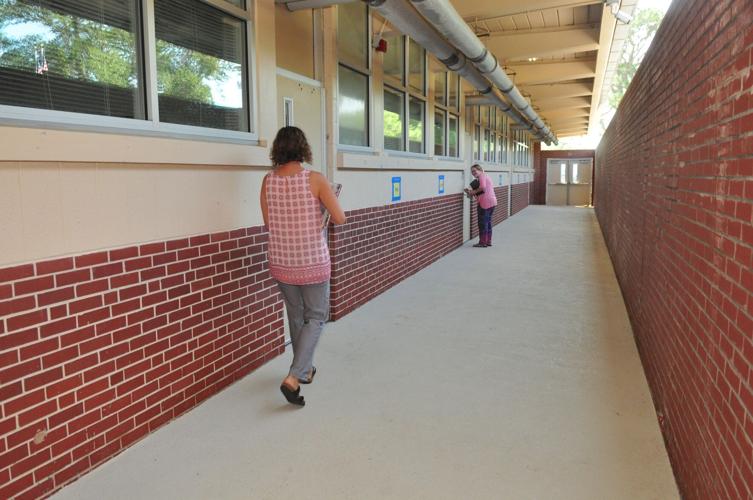Security walls finished at multiple county public schools | News ...