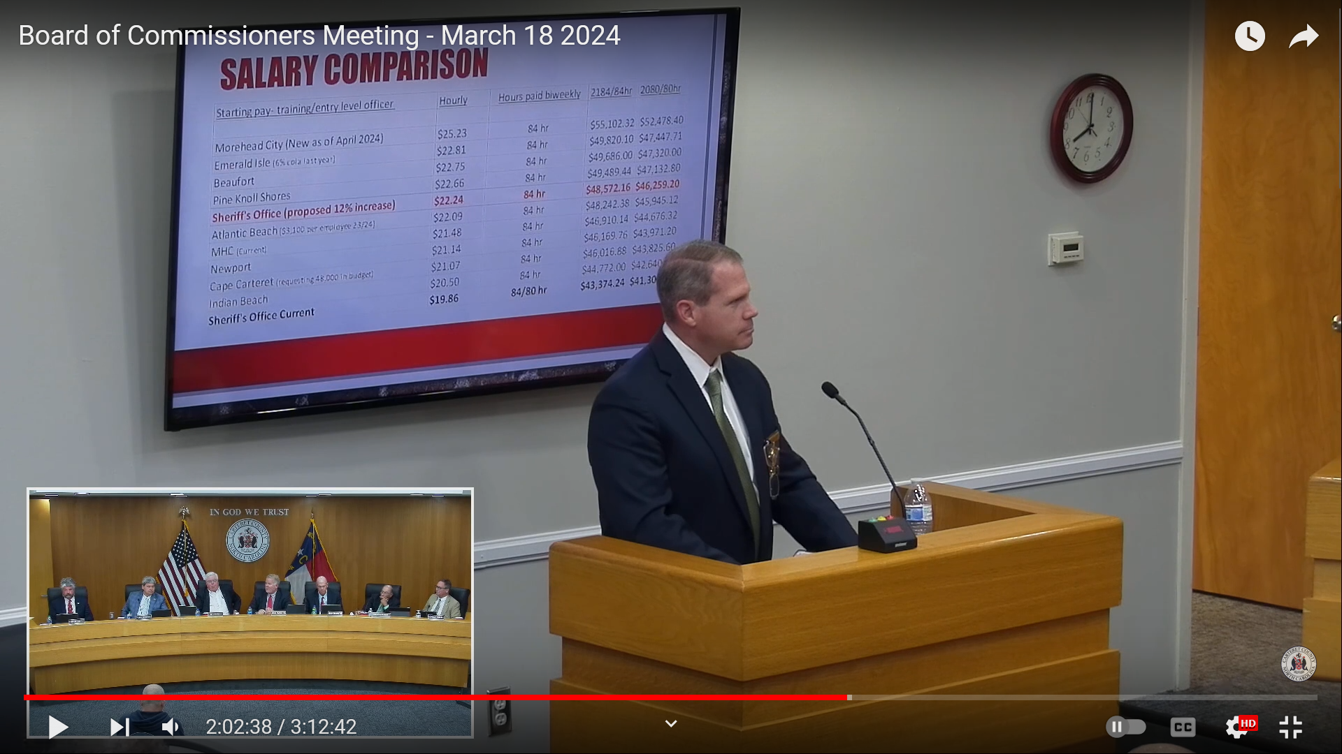 County board delays action on sheriff’s proposal to hike salaries for ...