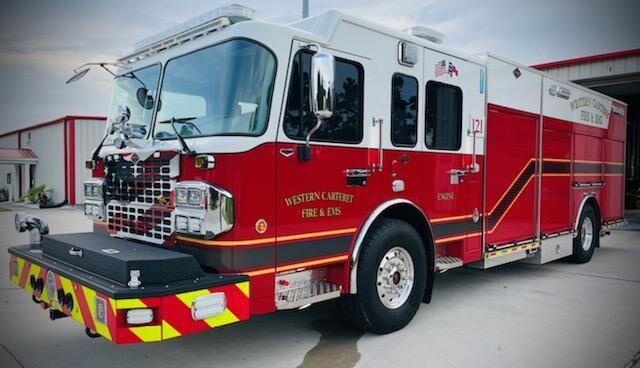 Western Carteret Fire and EMS Department new rescue-pumper to go in ...