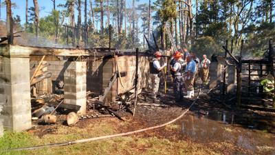 House destroyed on Cedar Island, body found (updated) | News ...
