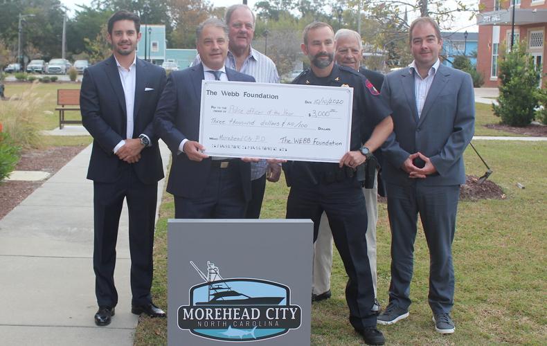 Webb Foundation presents funds to top employees at WCHS, Morehead City ...