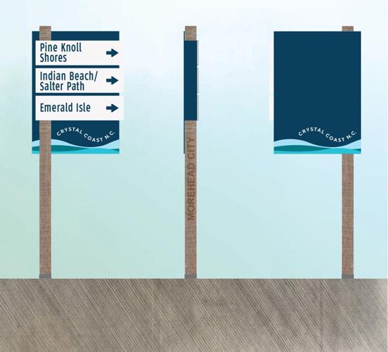 Crystal Coast TDA launches wayfinding project with 205 signs across ...