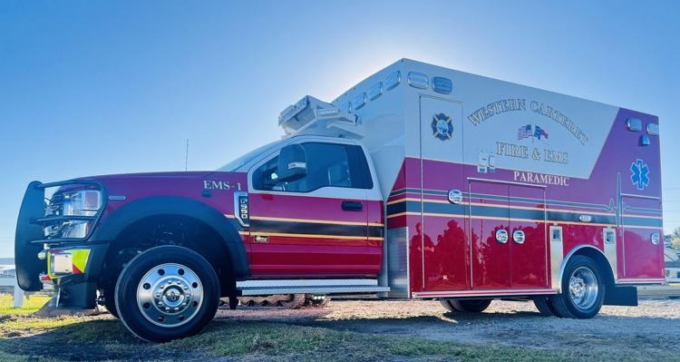 Western Carteret Fire and EMS Department puts new ambulance in service ...