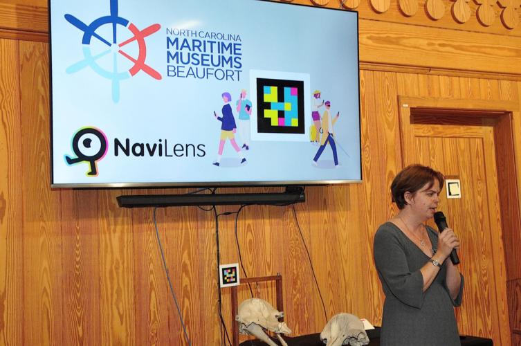 NC Maritime Museum unveils NaviLens technology for blind, low-vision ...