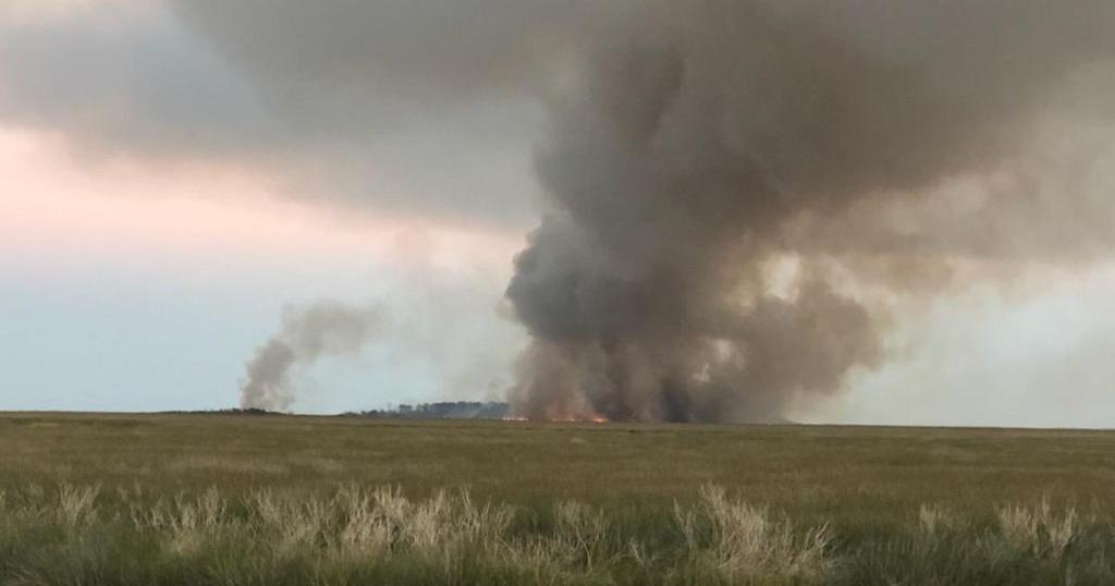 Cedar Island fire burns itself out, ravishes 57 acres | News ...
