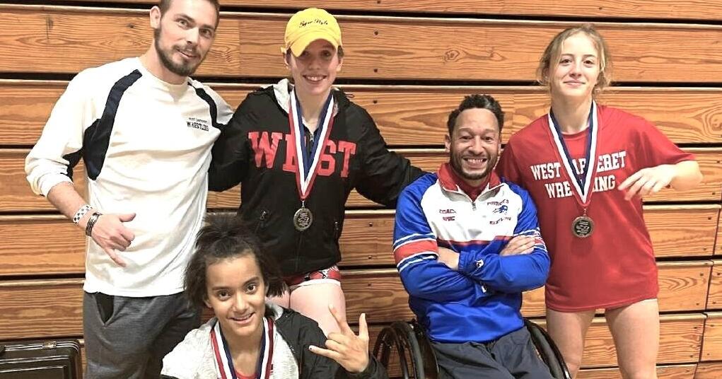 Three West wrestlers place at Coastal tourney: Sommer, Riley earn gold ...