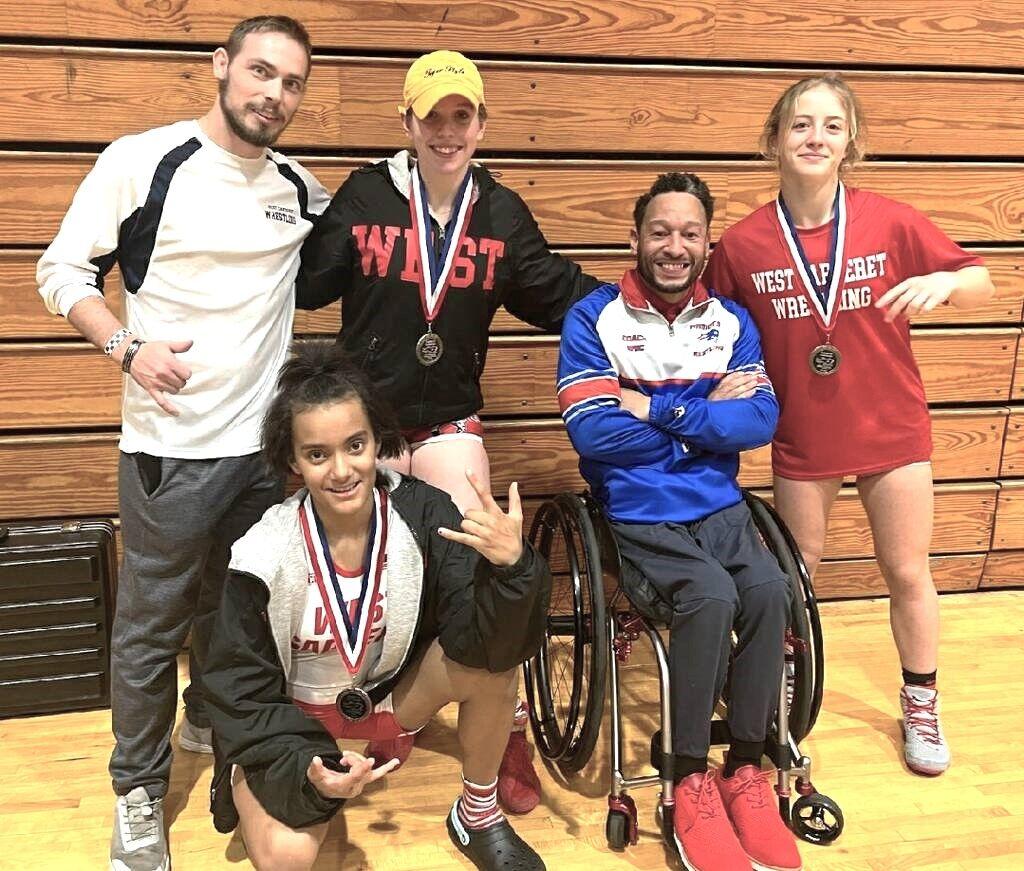 Three West wrestlers place at Coastal tourney: Sommer, Riley earn gold ...