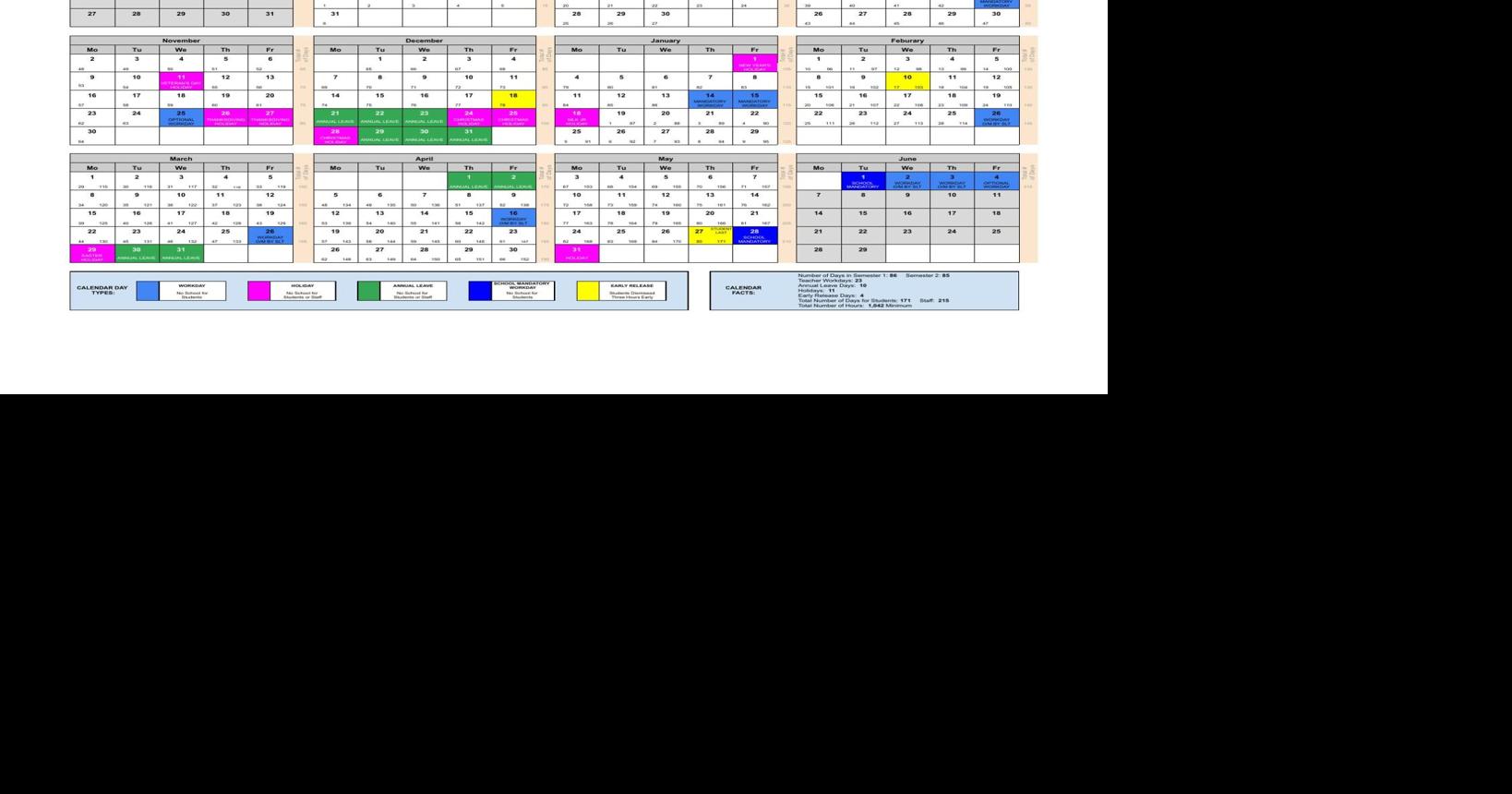 BOE eyes calendar that ends school year prior to Memorial Day ...