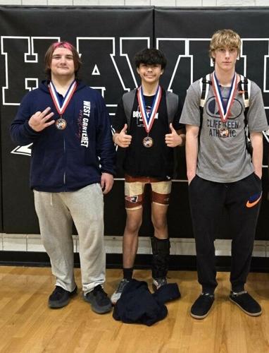 Seven West wrestlers reach podium at league tourney | Sports ...