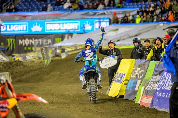 Lawrence, Webb neck and neck for Monster Energy Supercross Championship ...