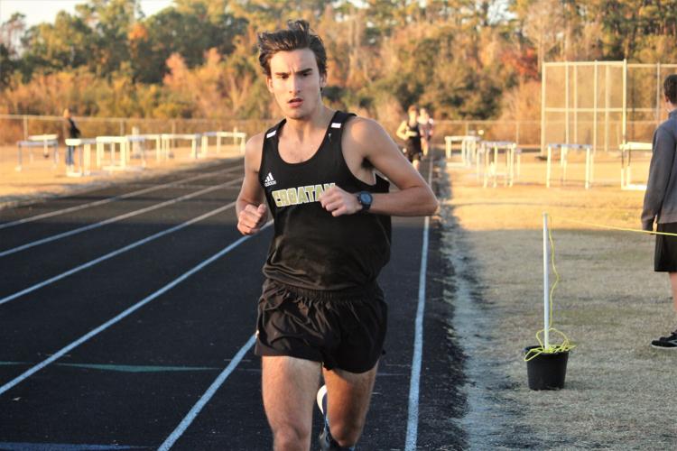 Croatan sweeps another winter track and field meet, girls and boys each ...