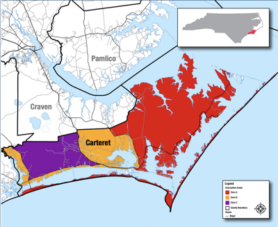 NCDPS launches ‘Know Your Zone’ campaign | News | carolinacoastonline.com